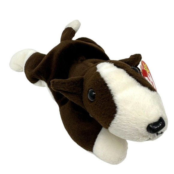Ty | Toys | Vintage Ty Original Beanie Baby Bruno The Dog Bull Terrier ...